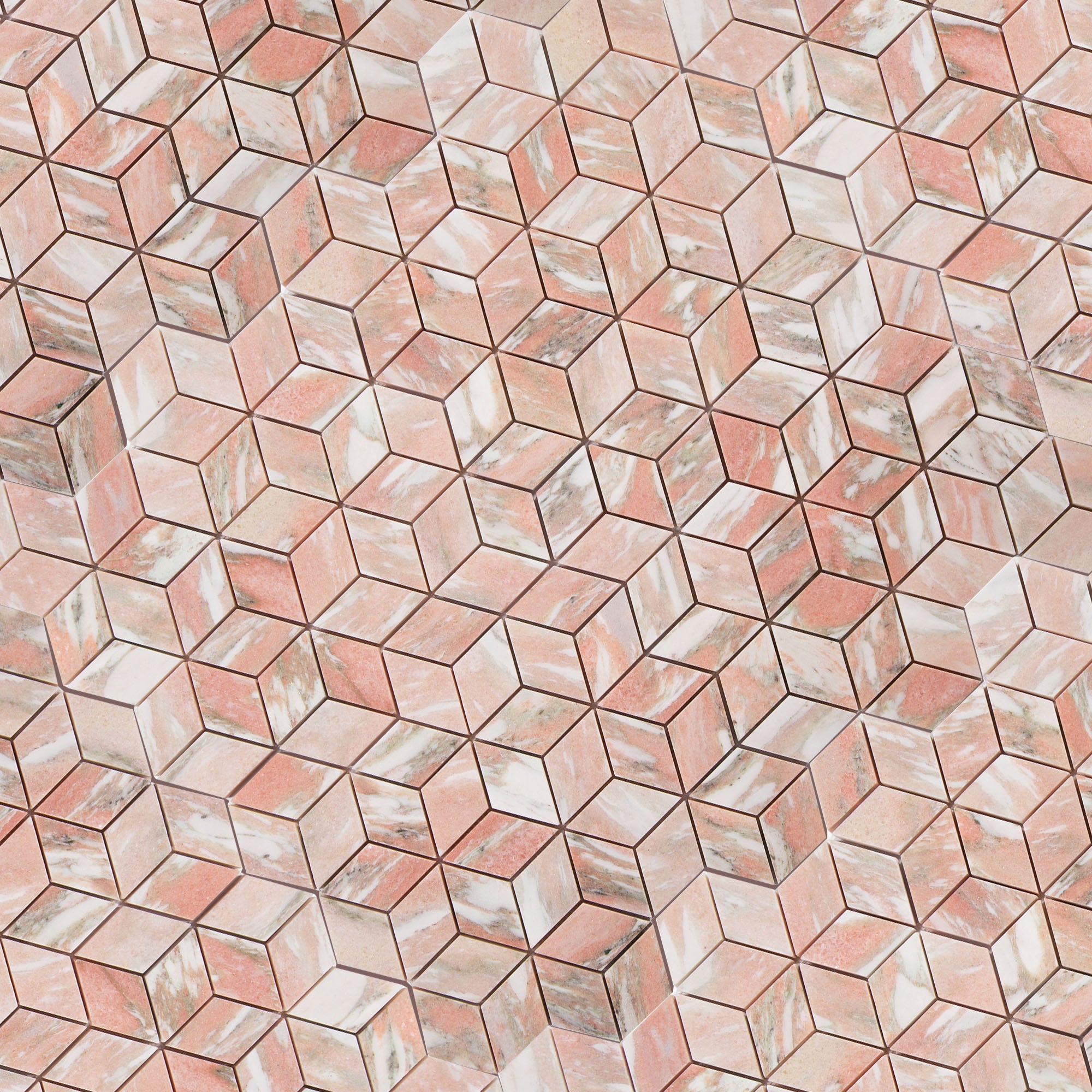 Our Pink Marble Tile Is Playful, Bohemian, and Chic