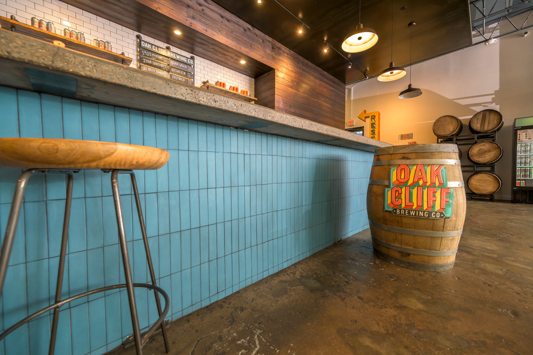 Aegean Blue 2x8 Ceramic Tile | Matte