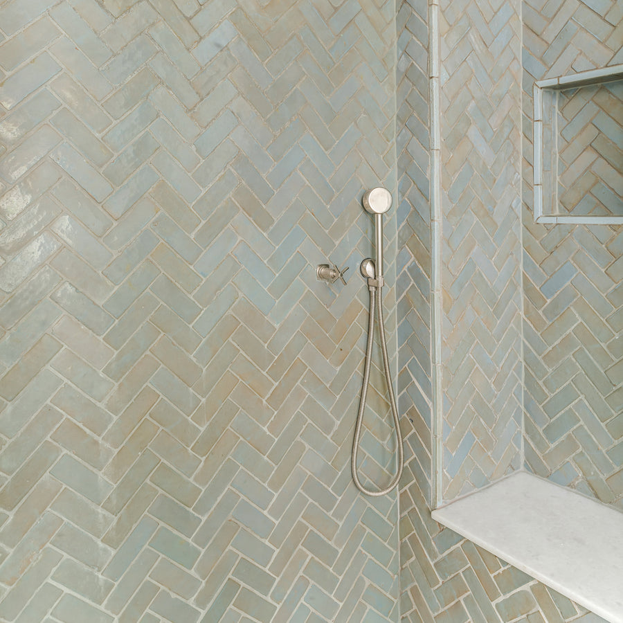 Agave 2x6 Thin Bejmat Zellige Tile