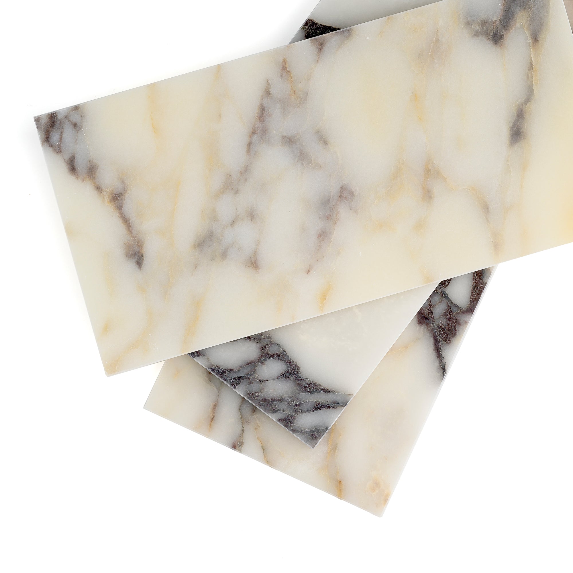 Calacatta Viola 6x12 Subway Marble Tile | Honed