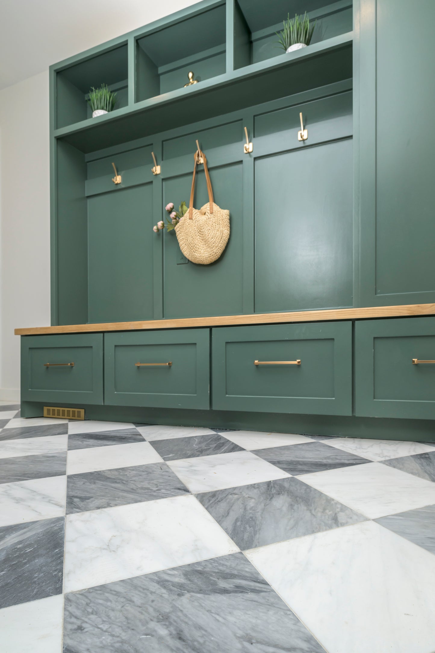 Casablanca Carrara & Bardiglio Grey 12x12 Marble | Honed – Checkerboar