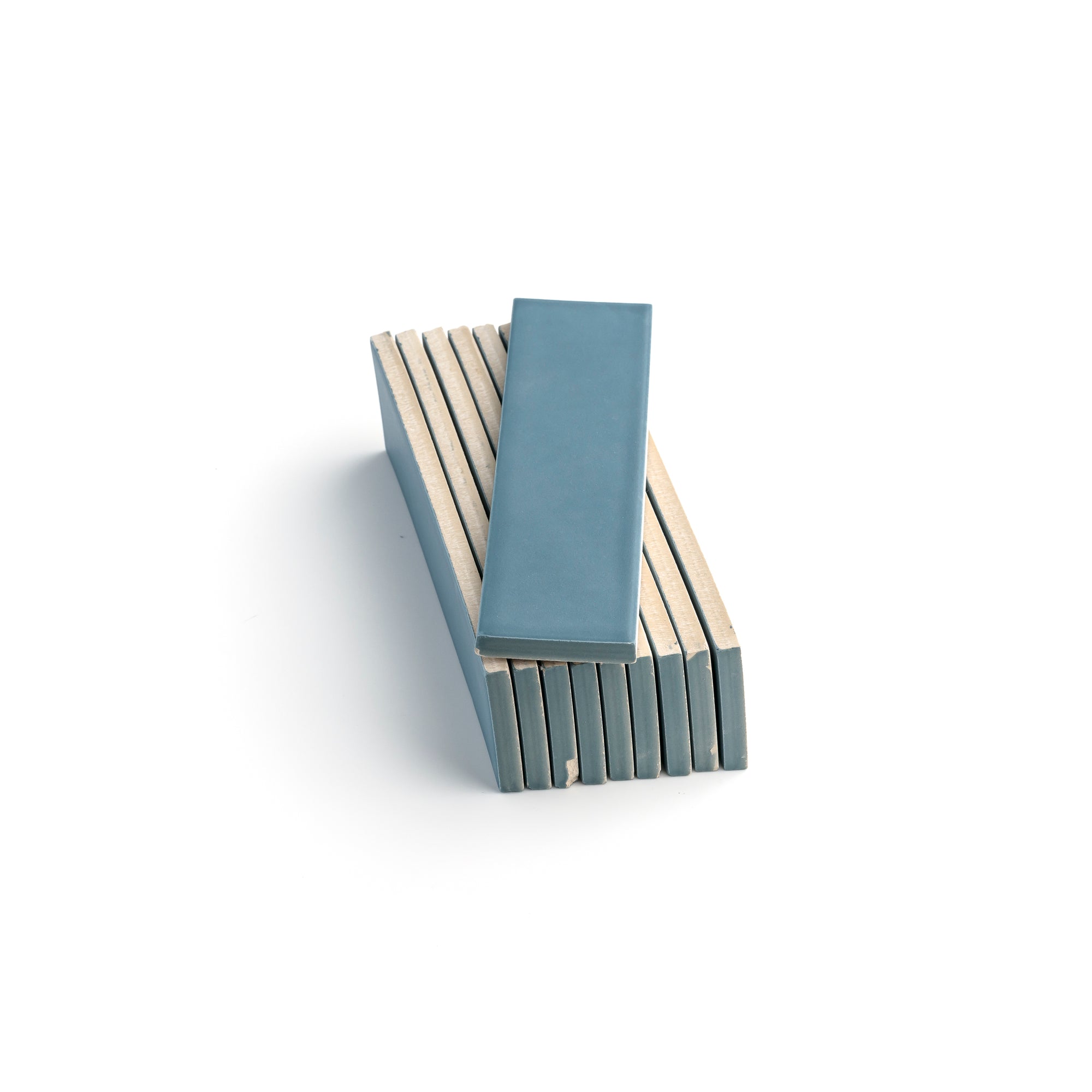 Aegean Blue 2x8 Ceramic Tile | Matte