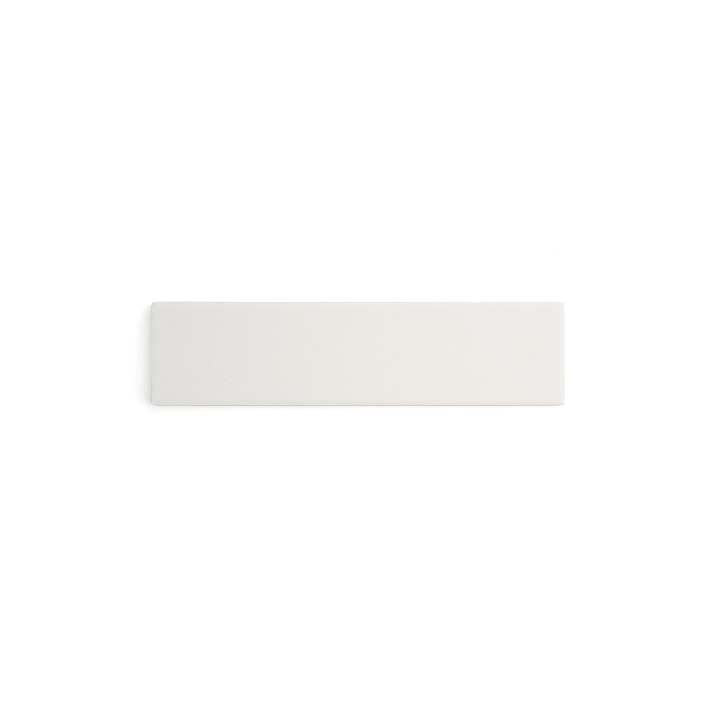 White 2x8 Ceramic Tile | Matte