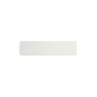 White 2x8 Ceramic Tile | Matte
