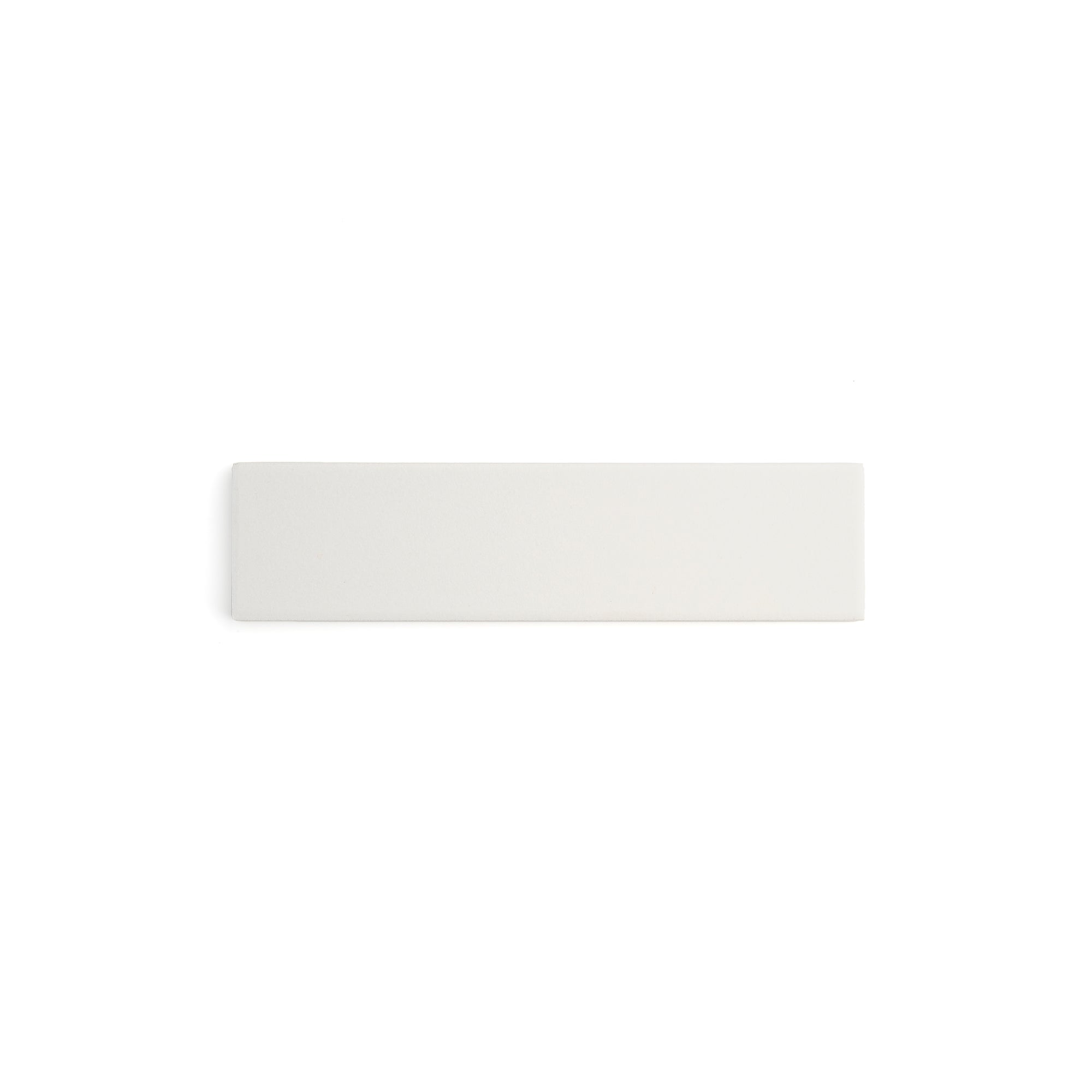 White 2x8 Ceramic Tile | Matte