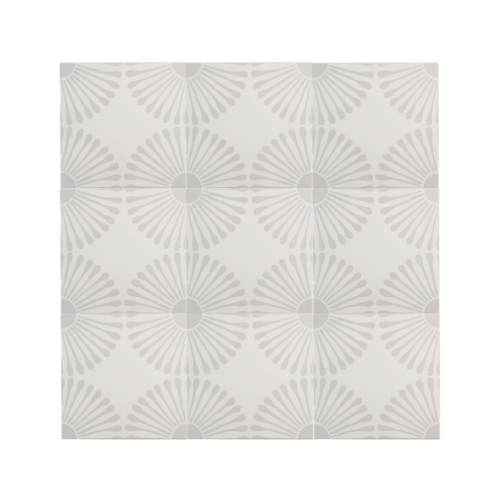 Dandelion Grey Ceramic Tile