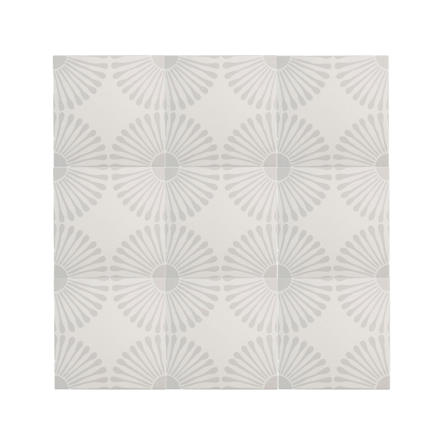 Dandelion Grey Ceramic Tile