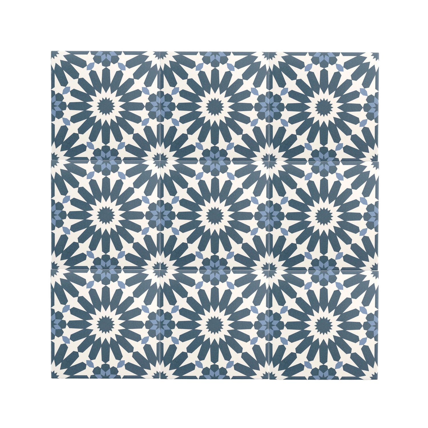 Erizo Blue Ceramic Tile