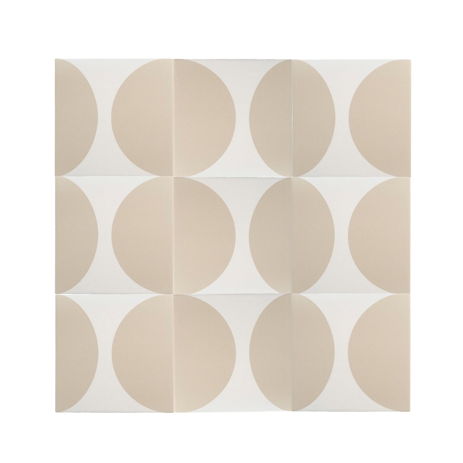Groovy Putty Ceramic Tile