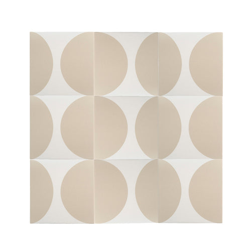 Groovy Putty Ceramic Tile