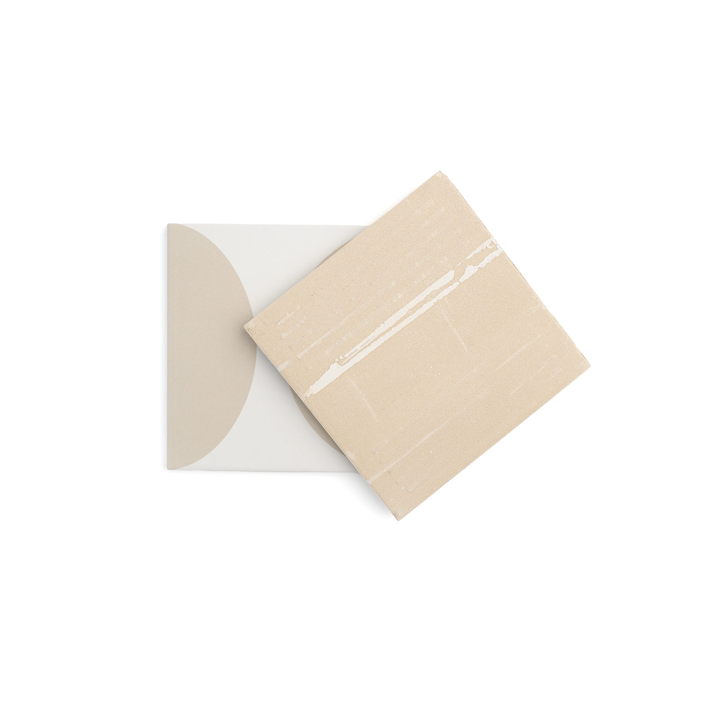 Groovy Putty Ceramic Tile