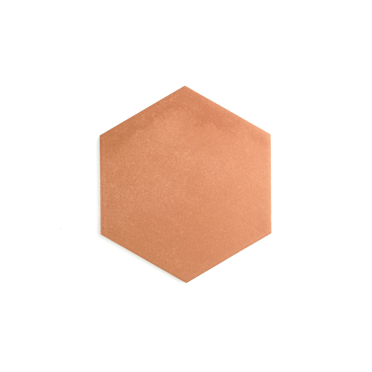 Terracotta Color Hexagon Ceramic Tile