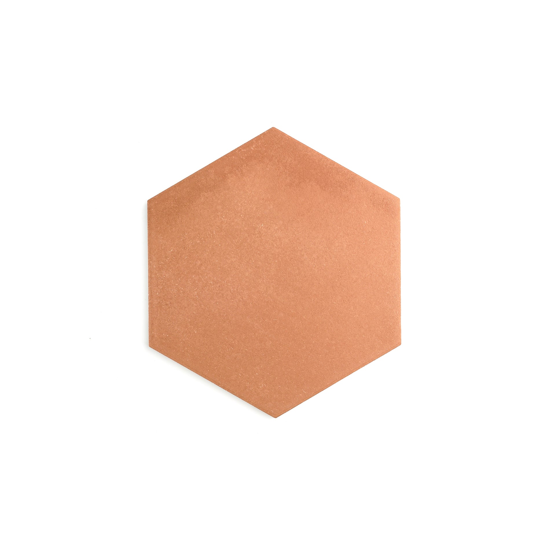 Terracotta Color Hexagon Ceramic Tile