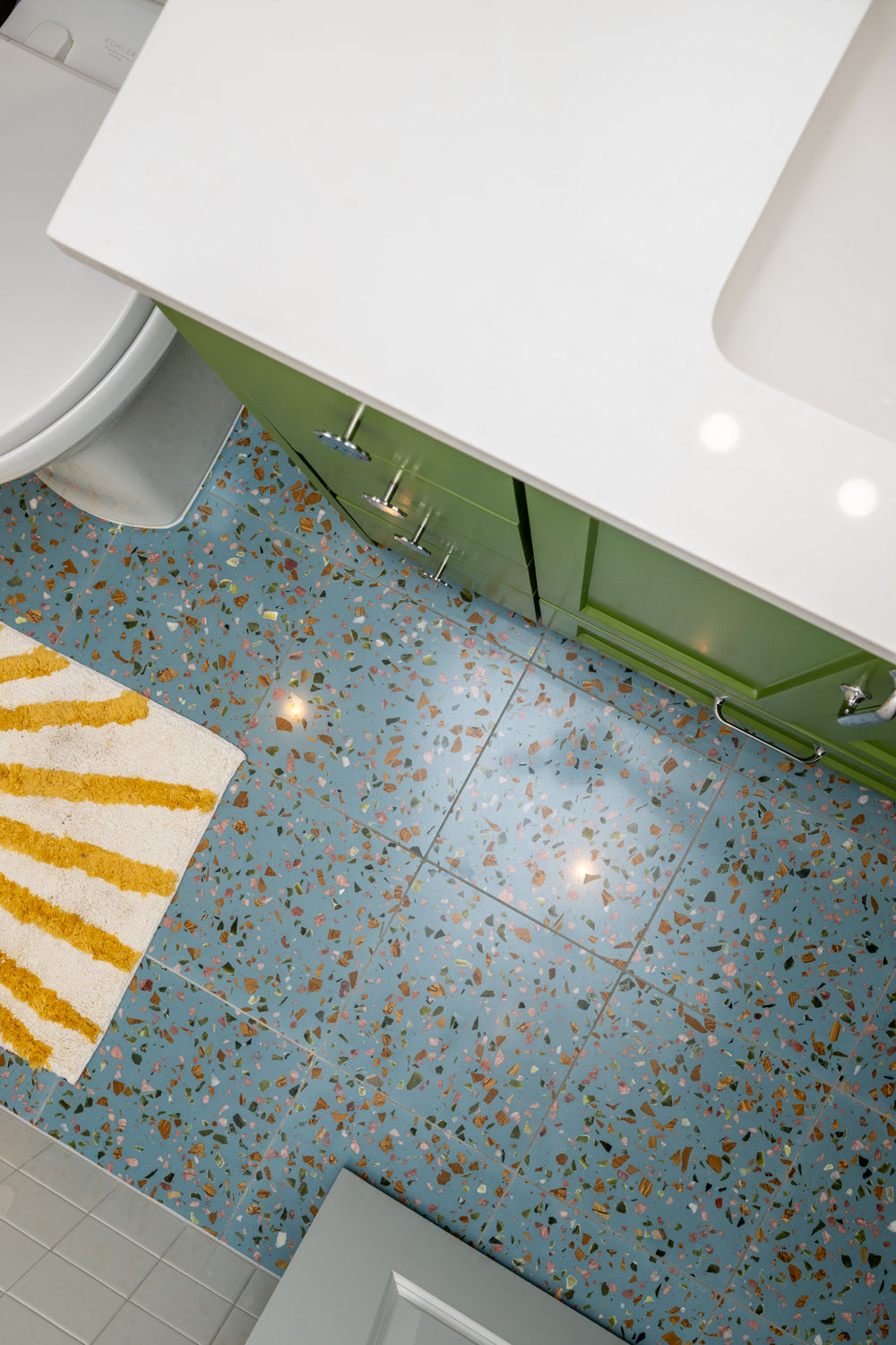 Marzipan 24x24 Terrazzo Tile