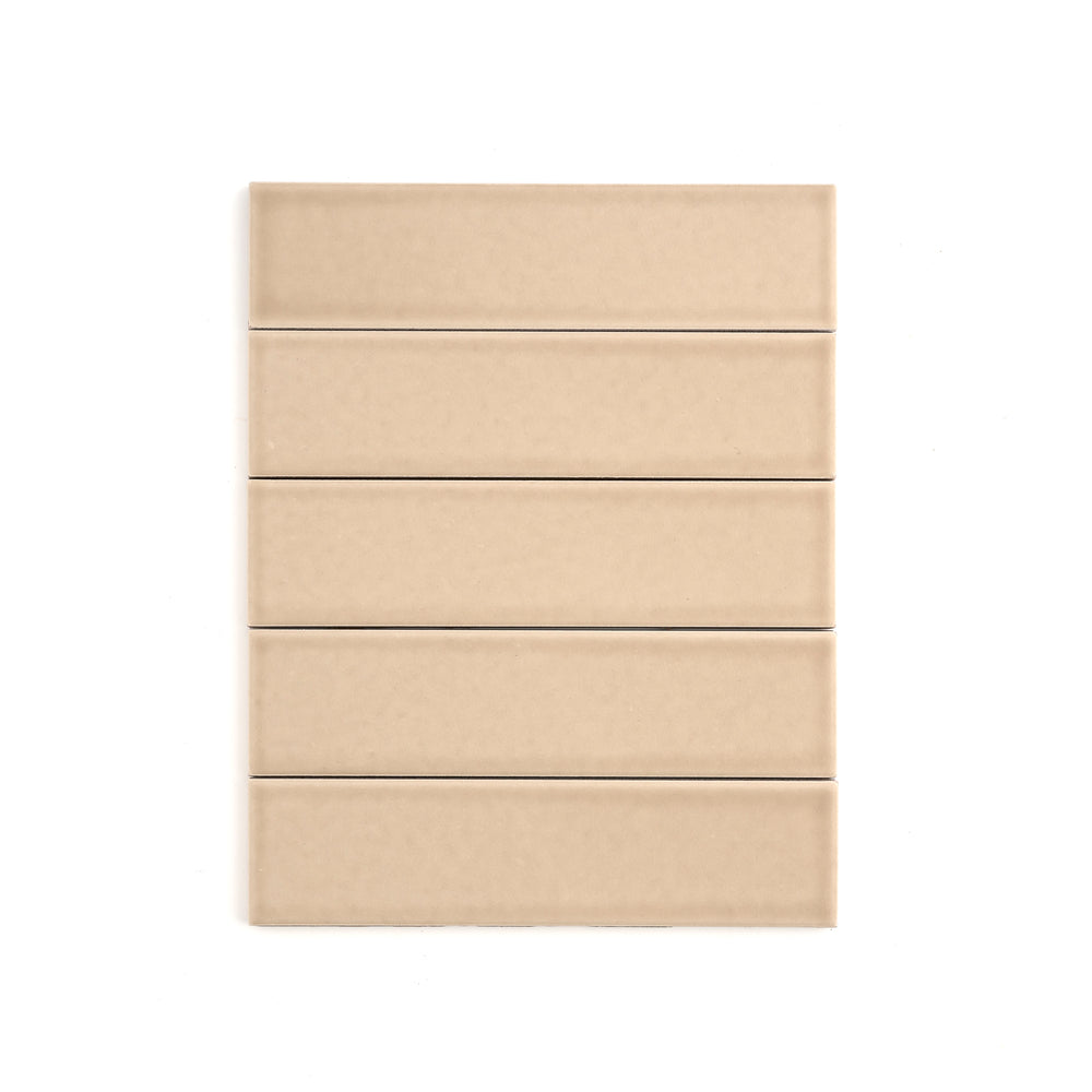 Khaki 2x8 Ceramic Tile | Matte
