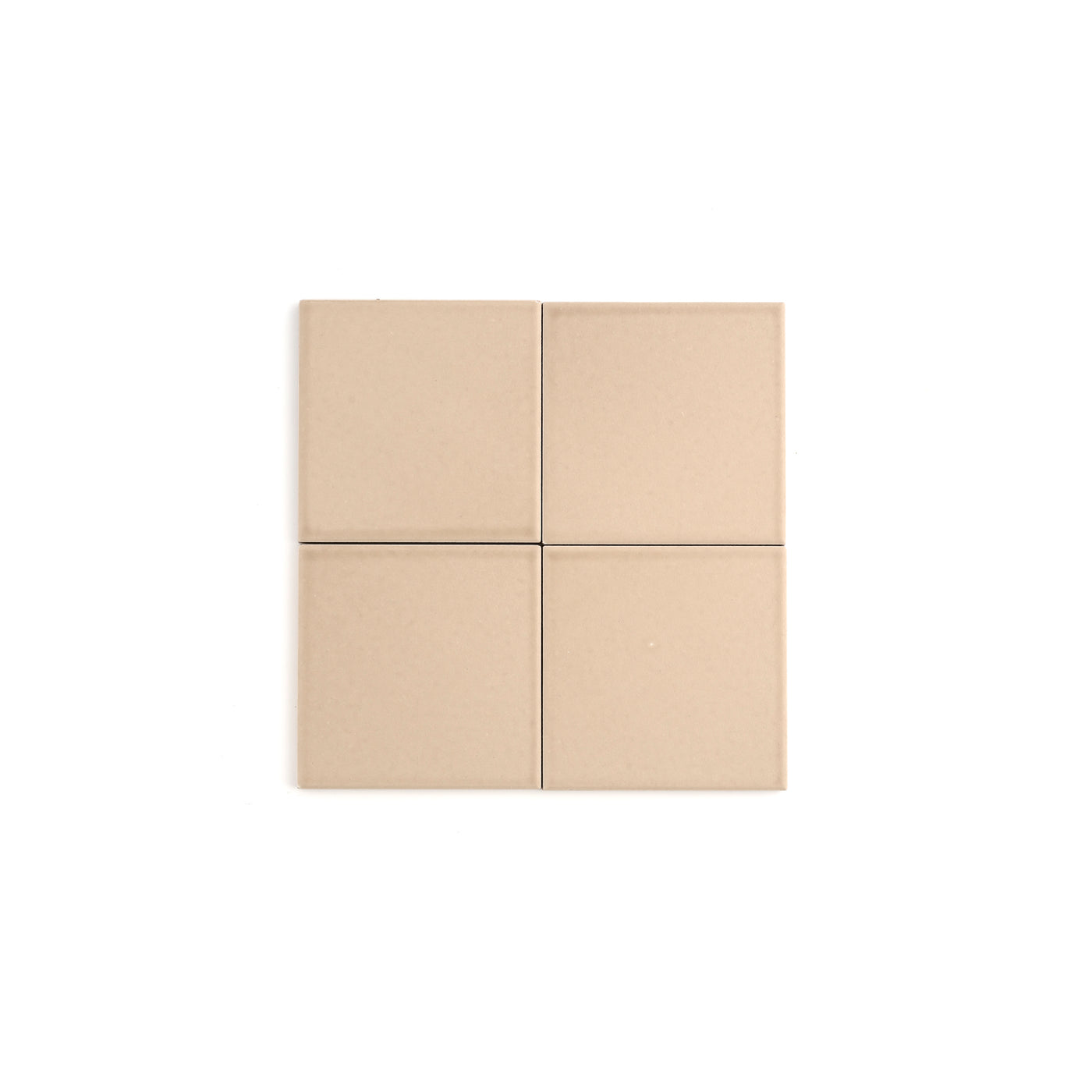 Khaki 4x4 Ceramic Tile | Matte