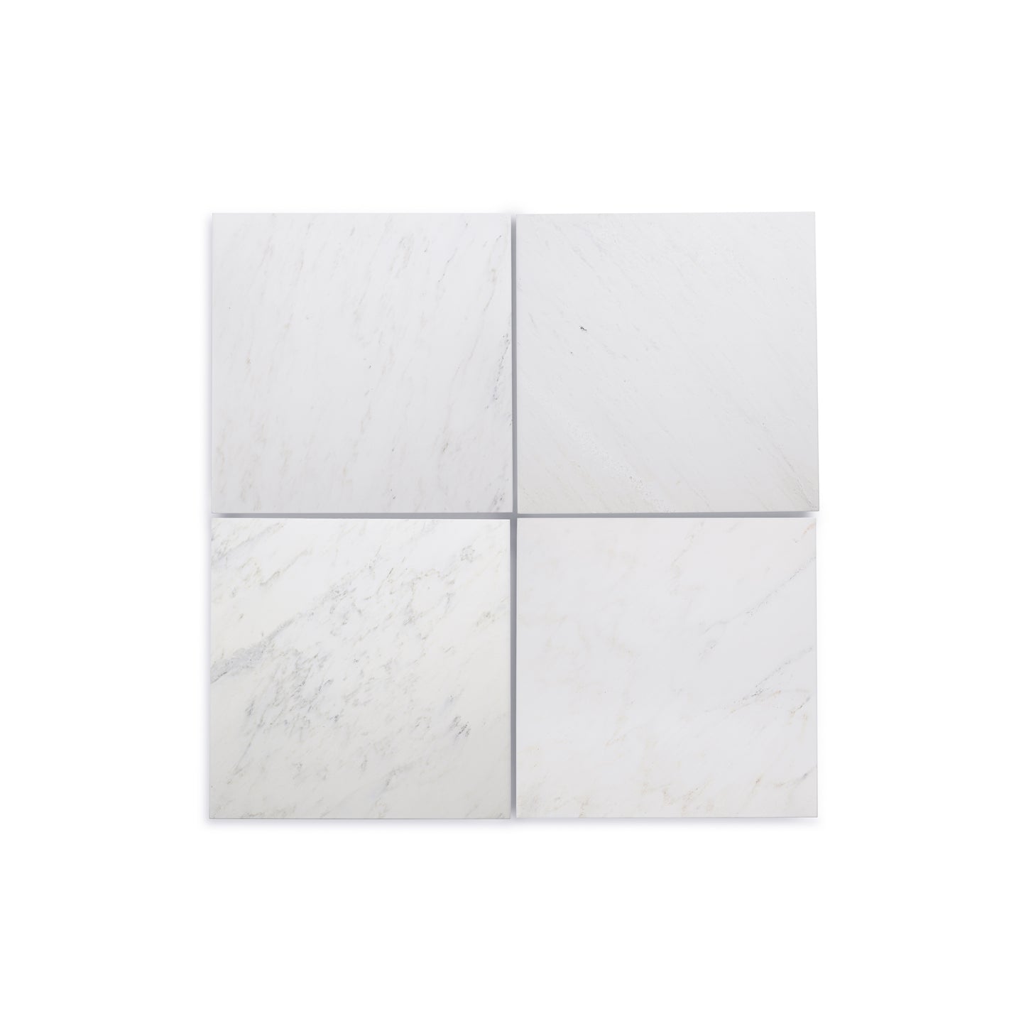 Casablanca Carrara 18x18 Marble Tile | Honed