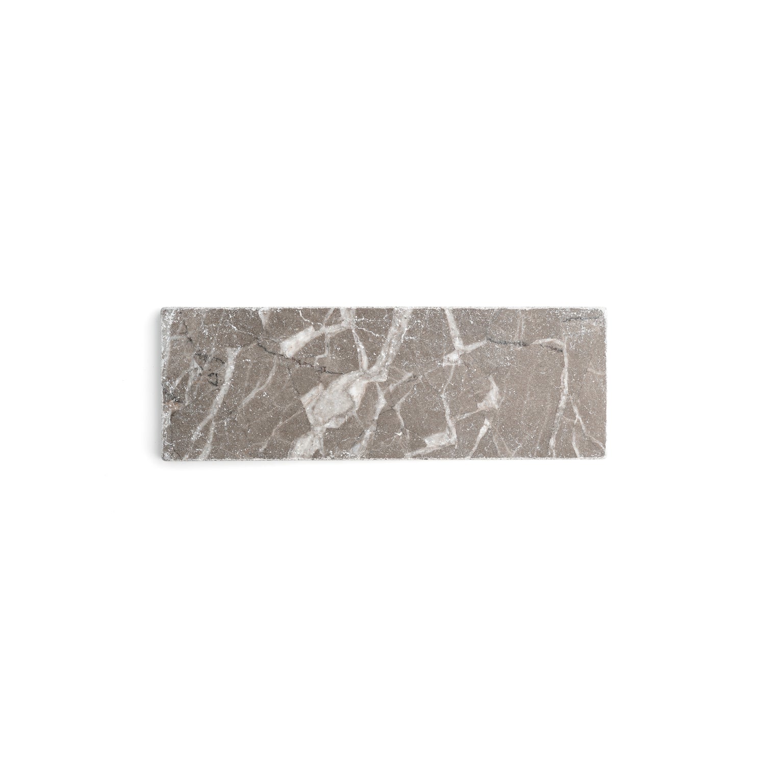Atlas Grey 4x12 Moroccan Marble | Tumbled & Honed