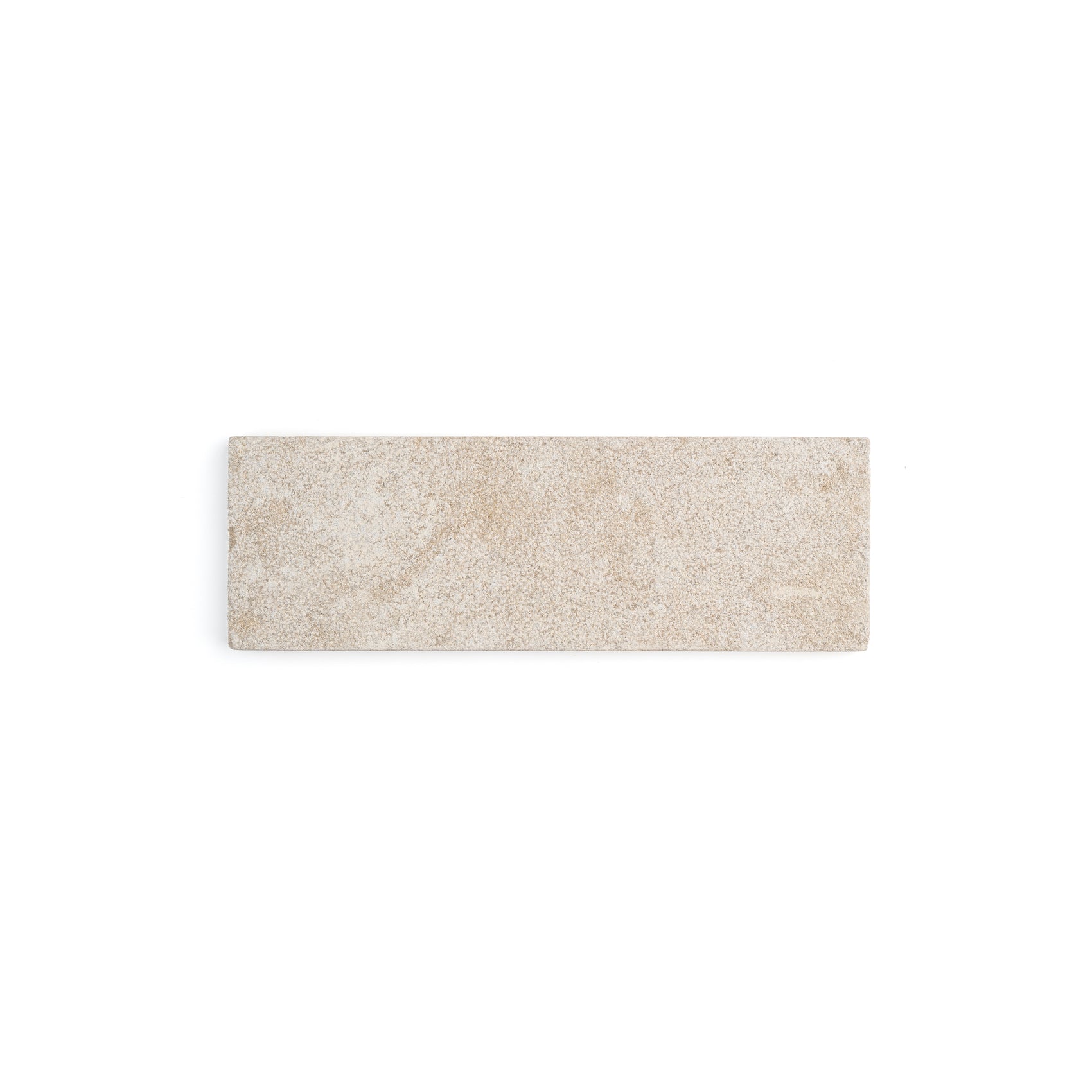 Azru Sand 4x12 Moroccan Limestone | Hammered & Tumbled