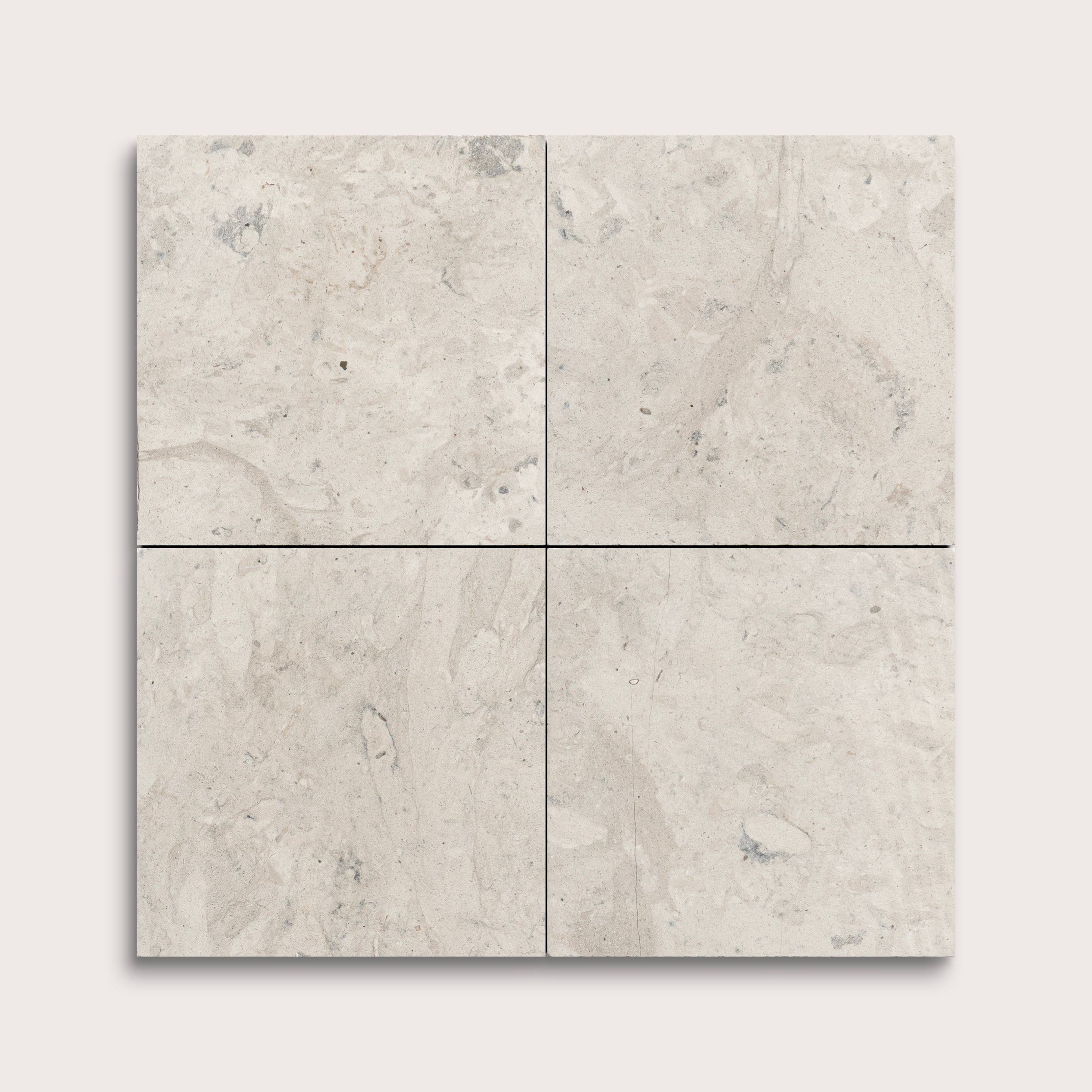 Chateau Grey 4x4 Limestone Honed | Riad Tile