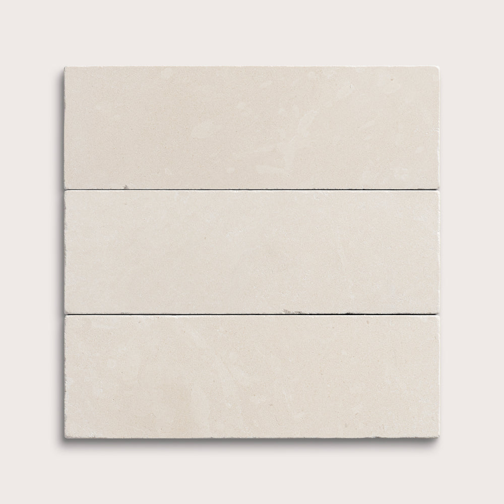 French Linen 4x12 Limestone Tumbled | Riad Tile