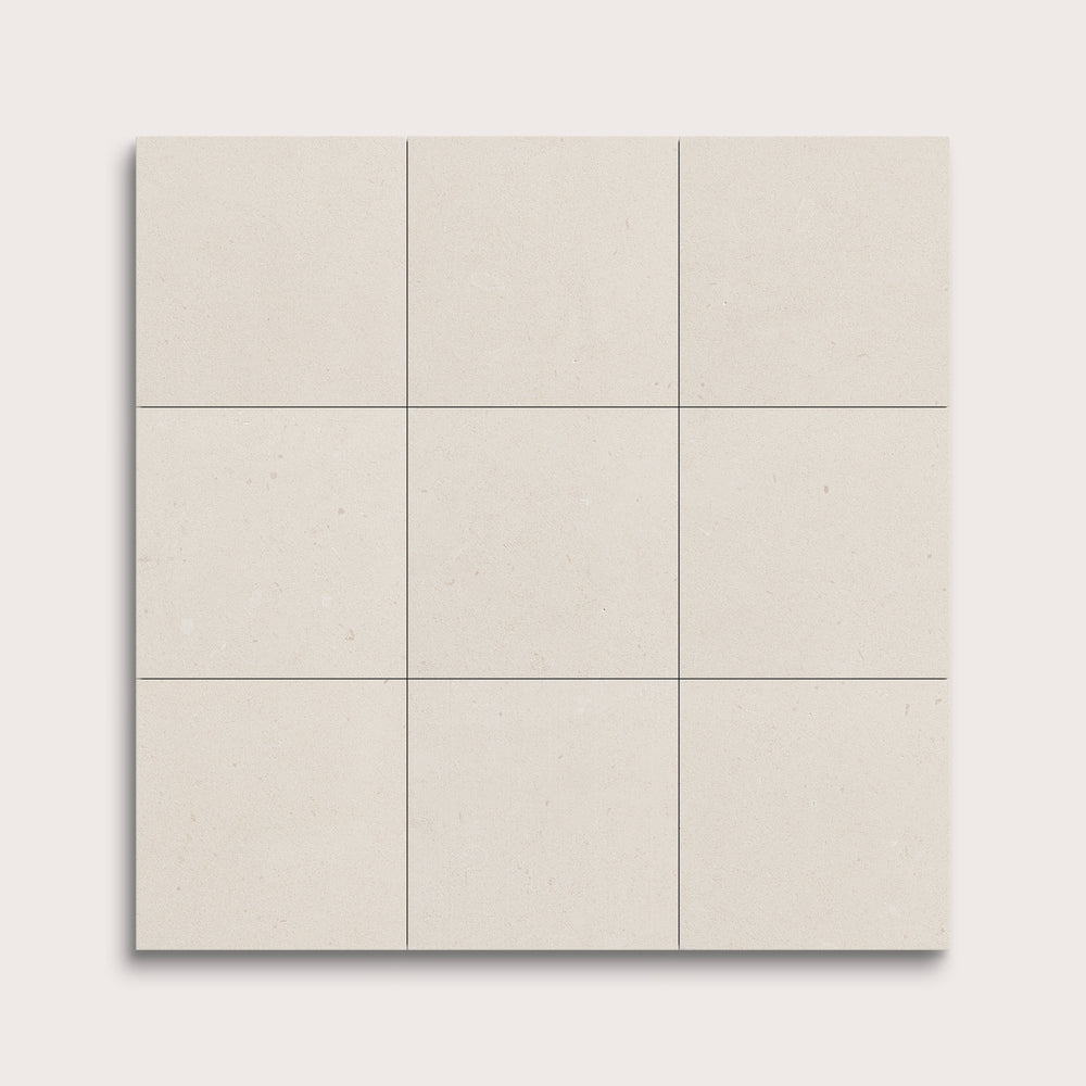 French Linen 4x4 Limestone Honed | Riad Tile