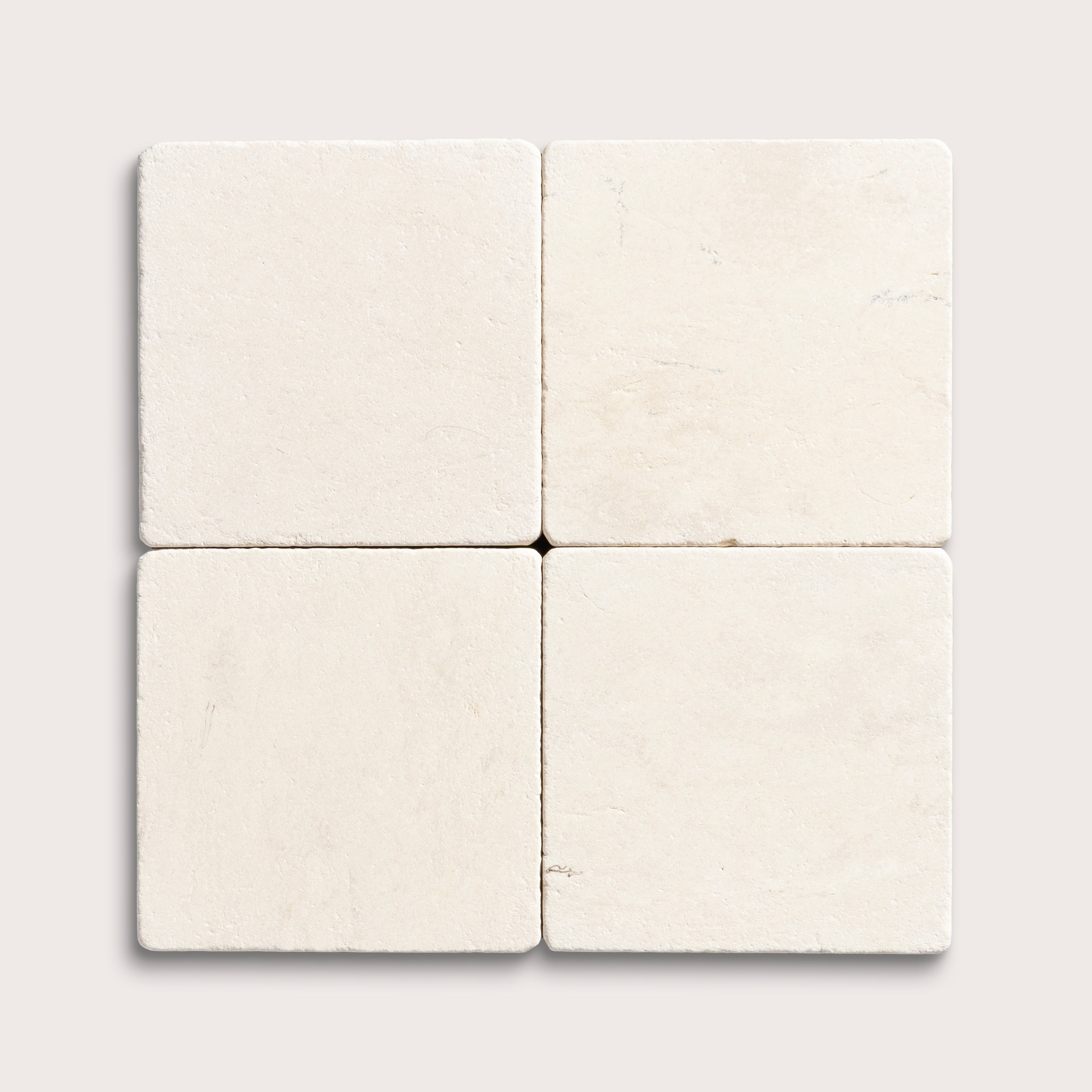 Saharan Sand 4x4 Limestone Tumbled | Riad Tile