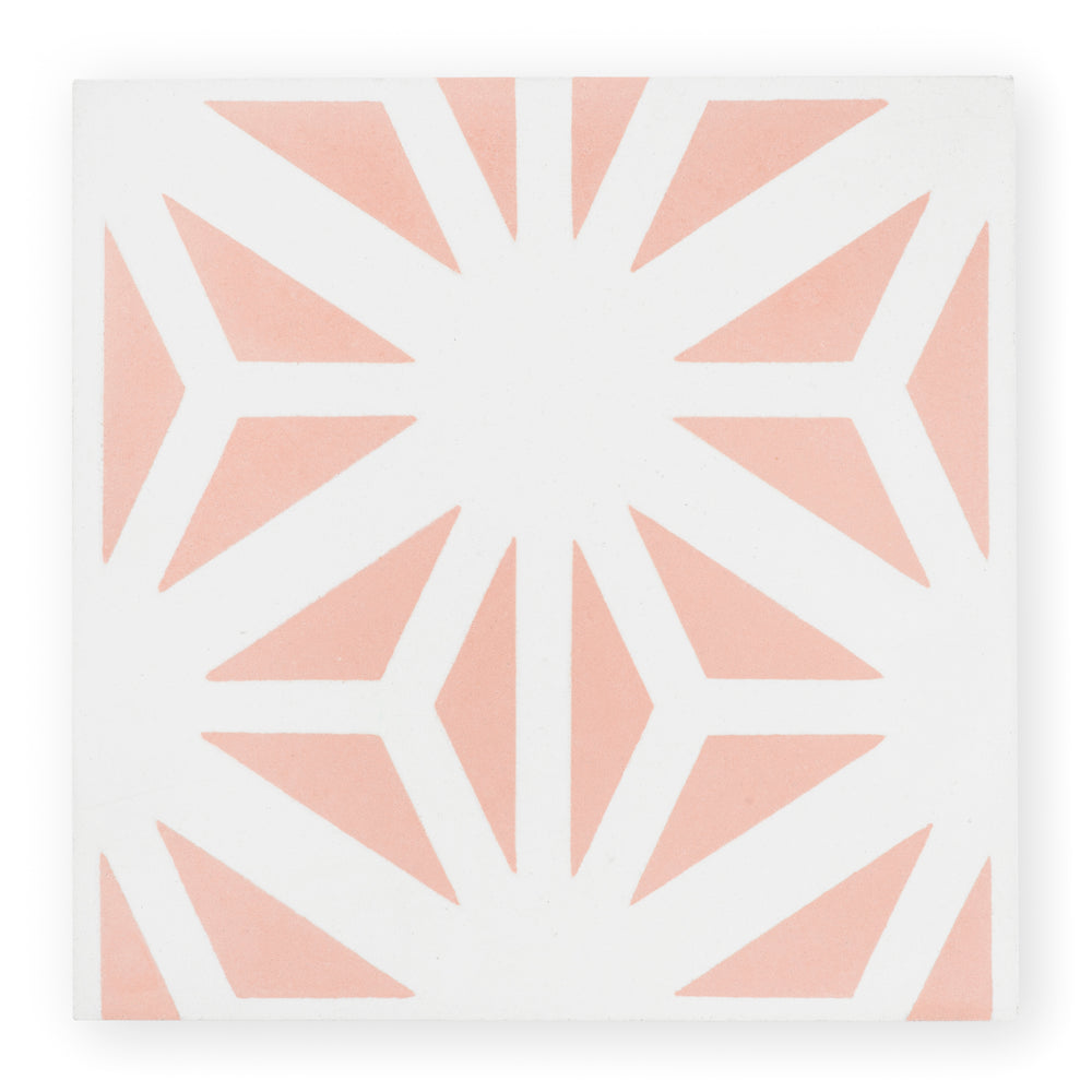 Sol Pink Cement Tile