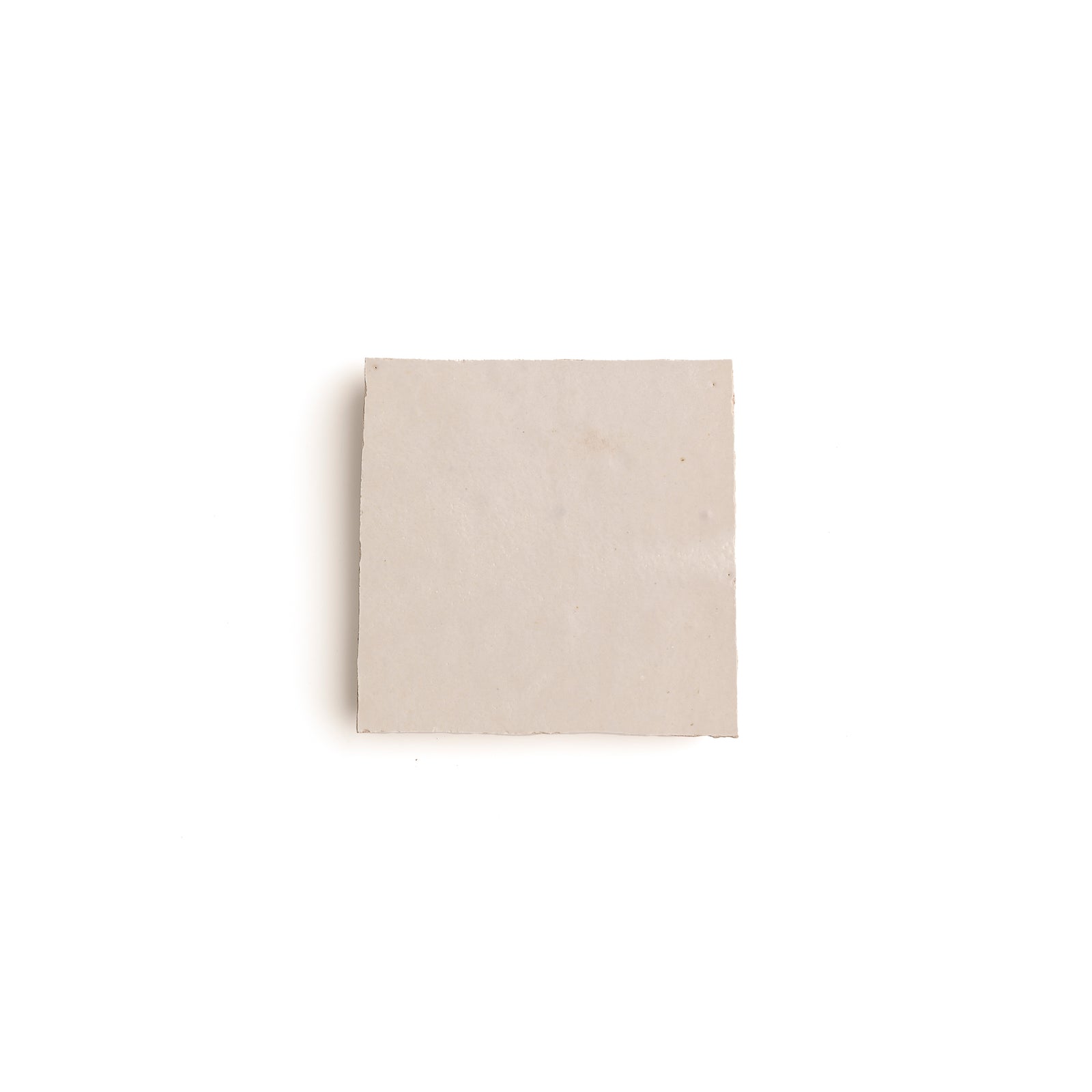 Natural White 4x4 Zellige Tile