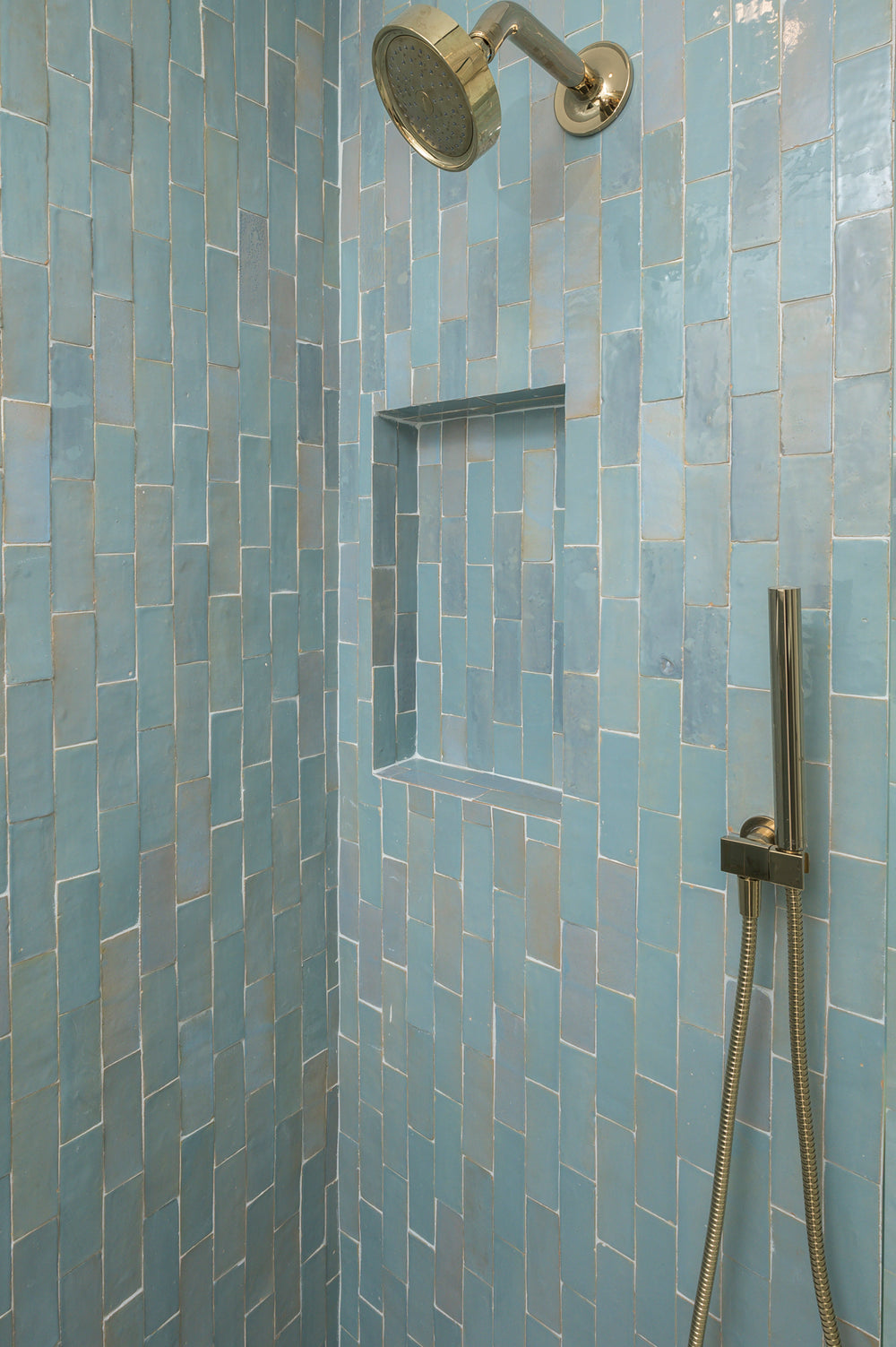 Belize Blue 2x6 Thin Bejmat Zellige Tile